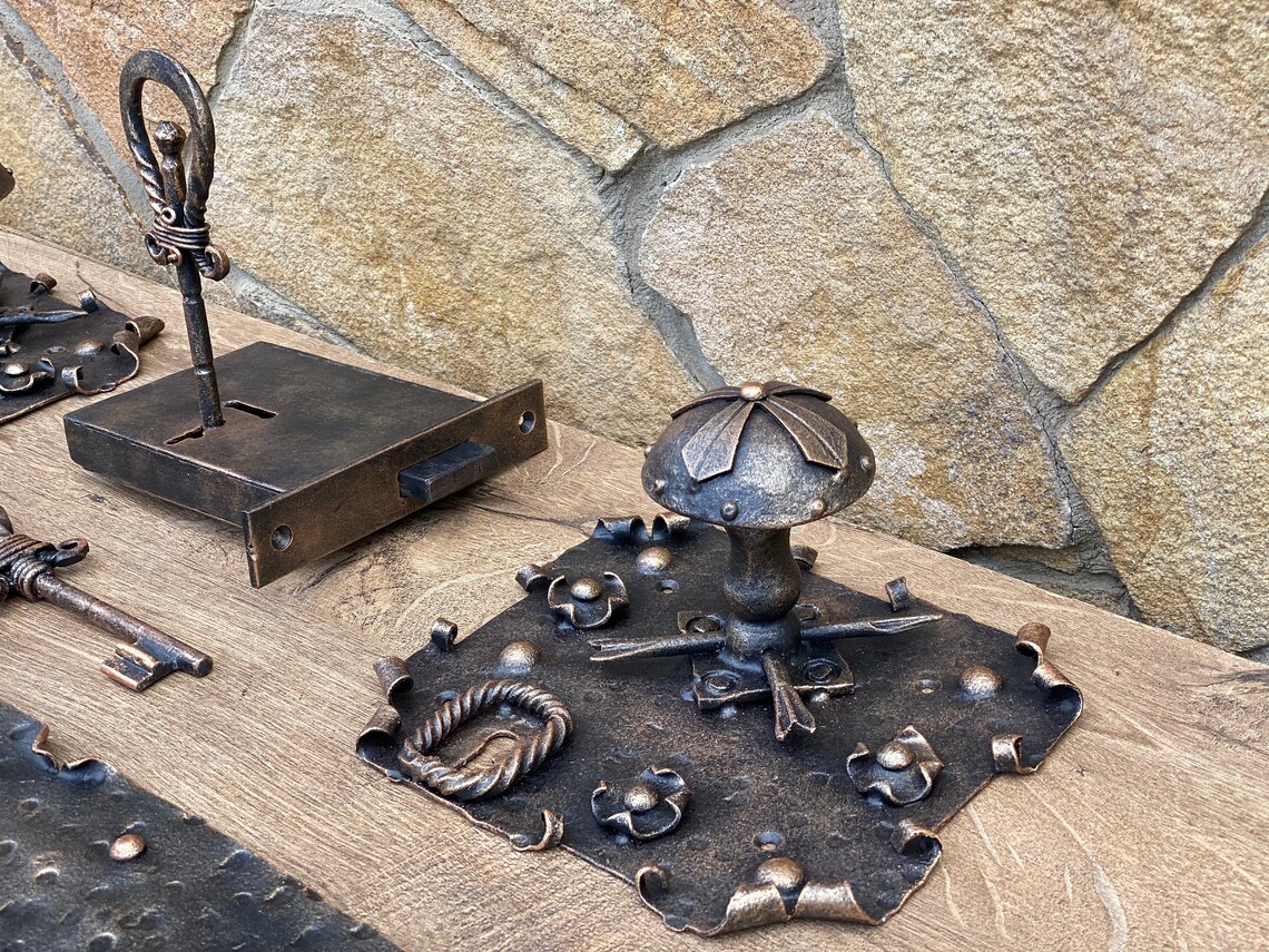 Medieval decor door hardware antique door door handle door | Etsy