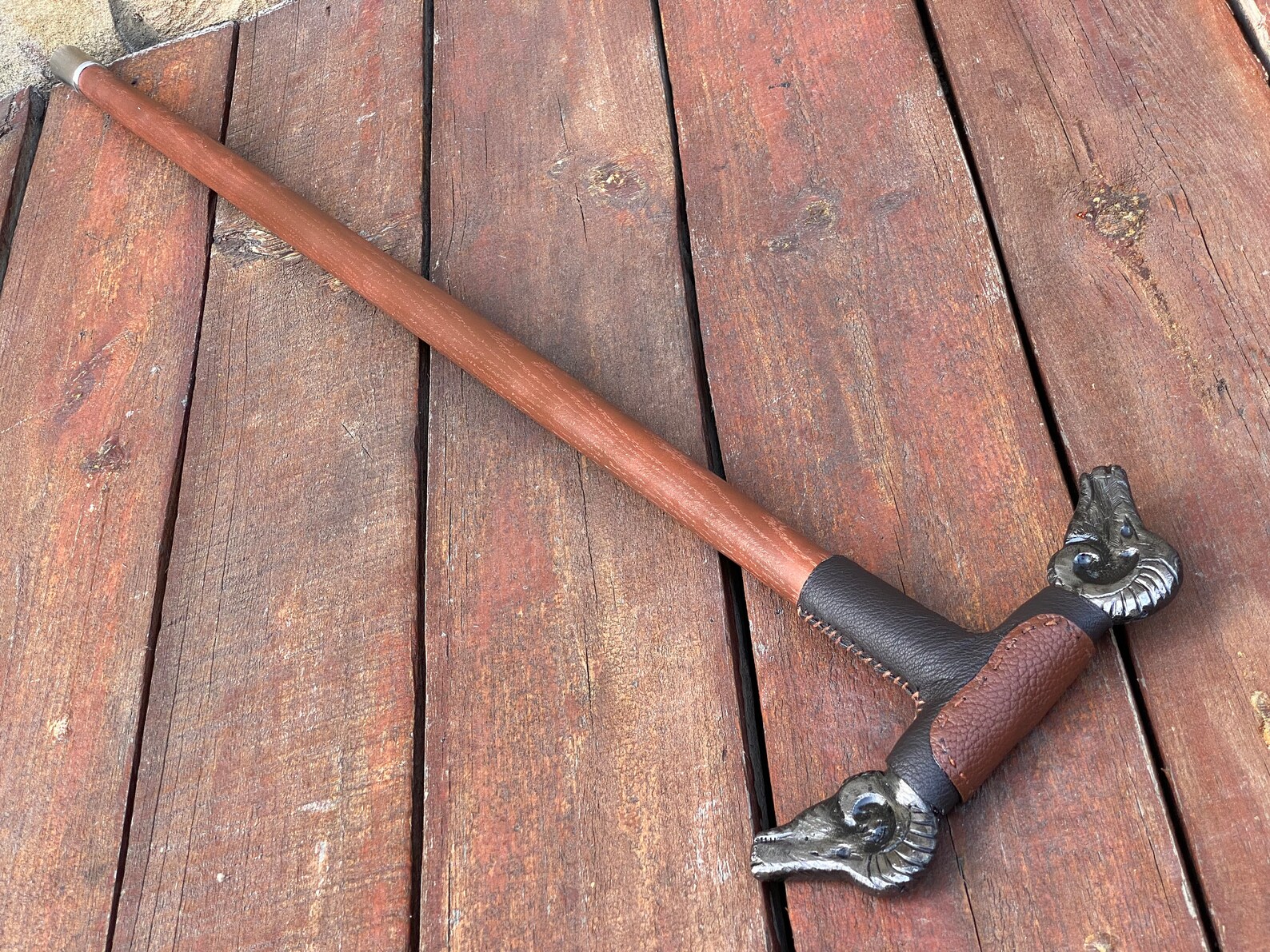 Walking Cane Ram Walking Stick Cane Stick Birthday - Etsy