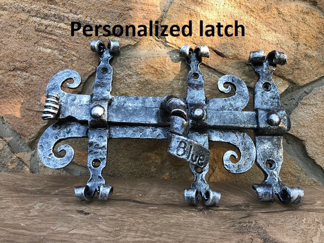 Personalized Latch, Door Latch, Custom Latch, Gate Latch, Gate Lock ...