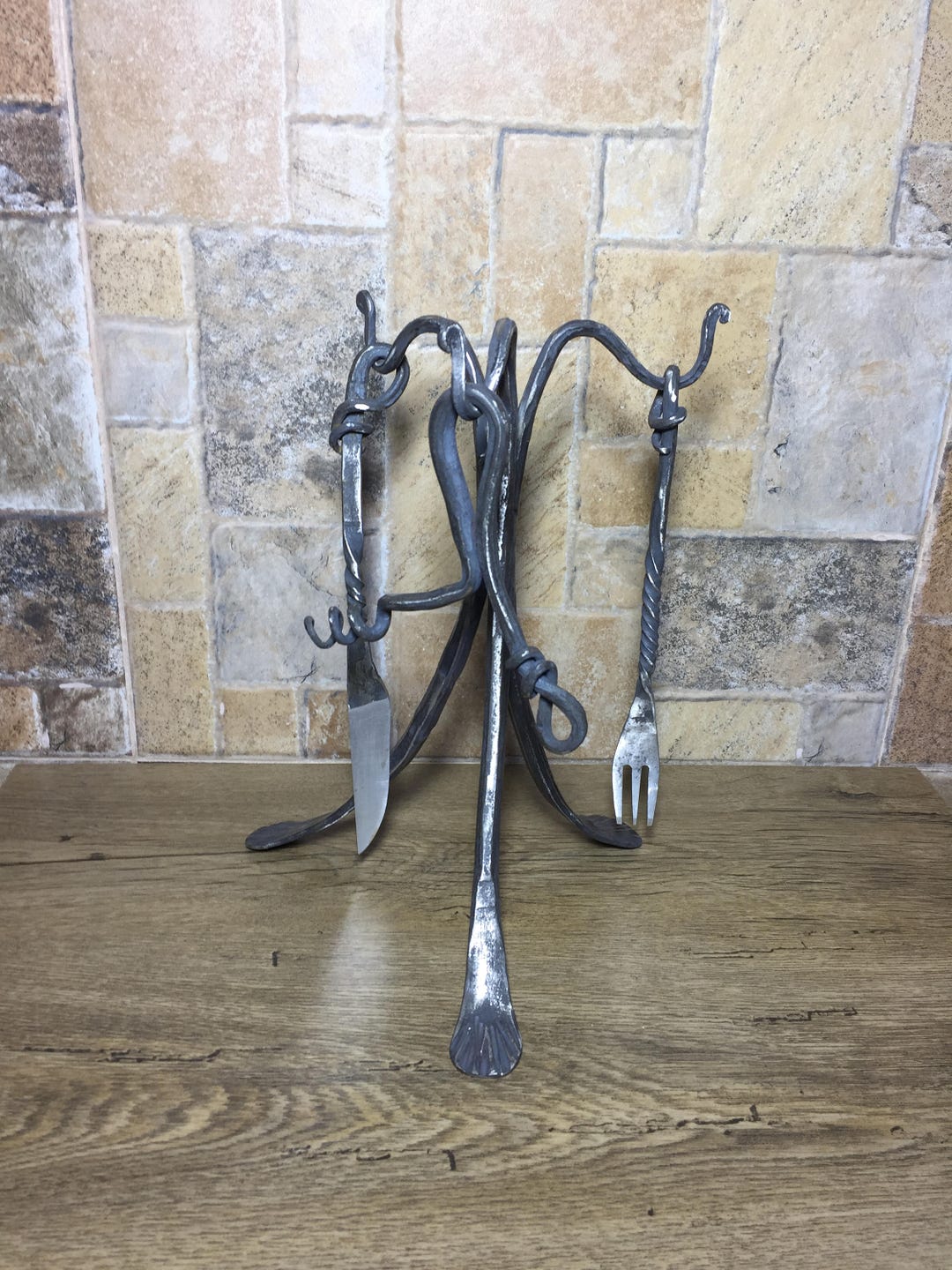 Stainless Steel Hand Forged Medieval Cutlery Set,middle Ages Cutlery ...