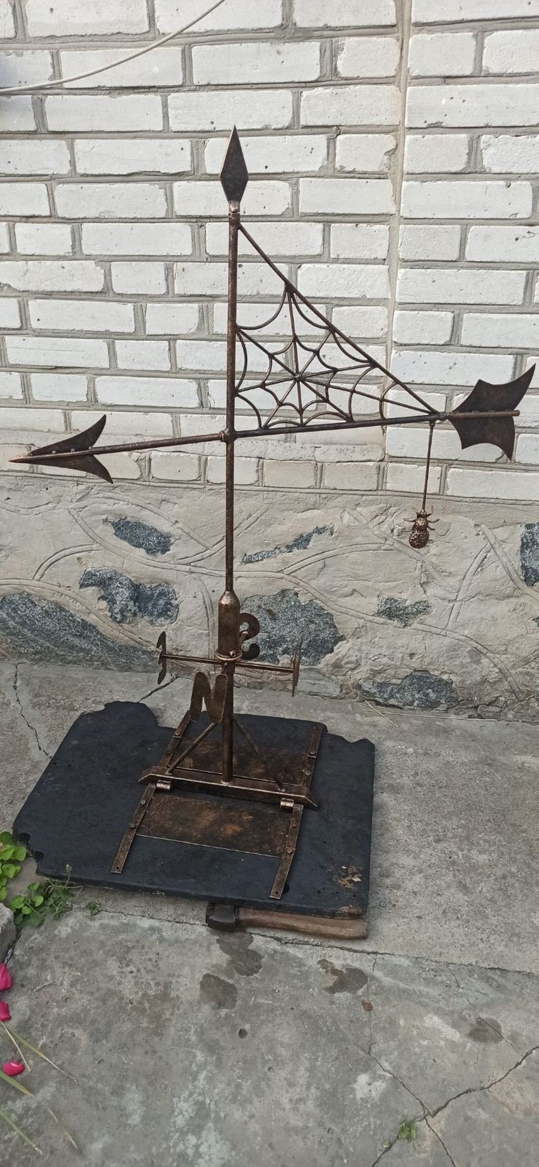 Windvane, Weathervane, Vane, Wind Vane, Weathercock, Roof Mount, Wind ...