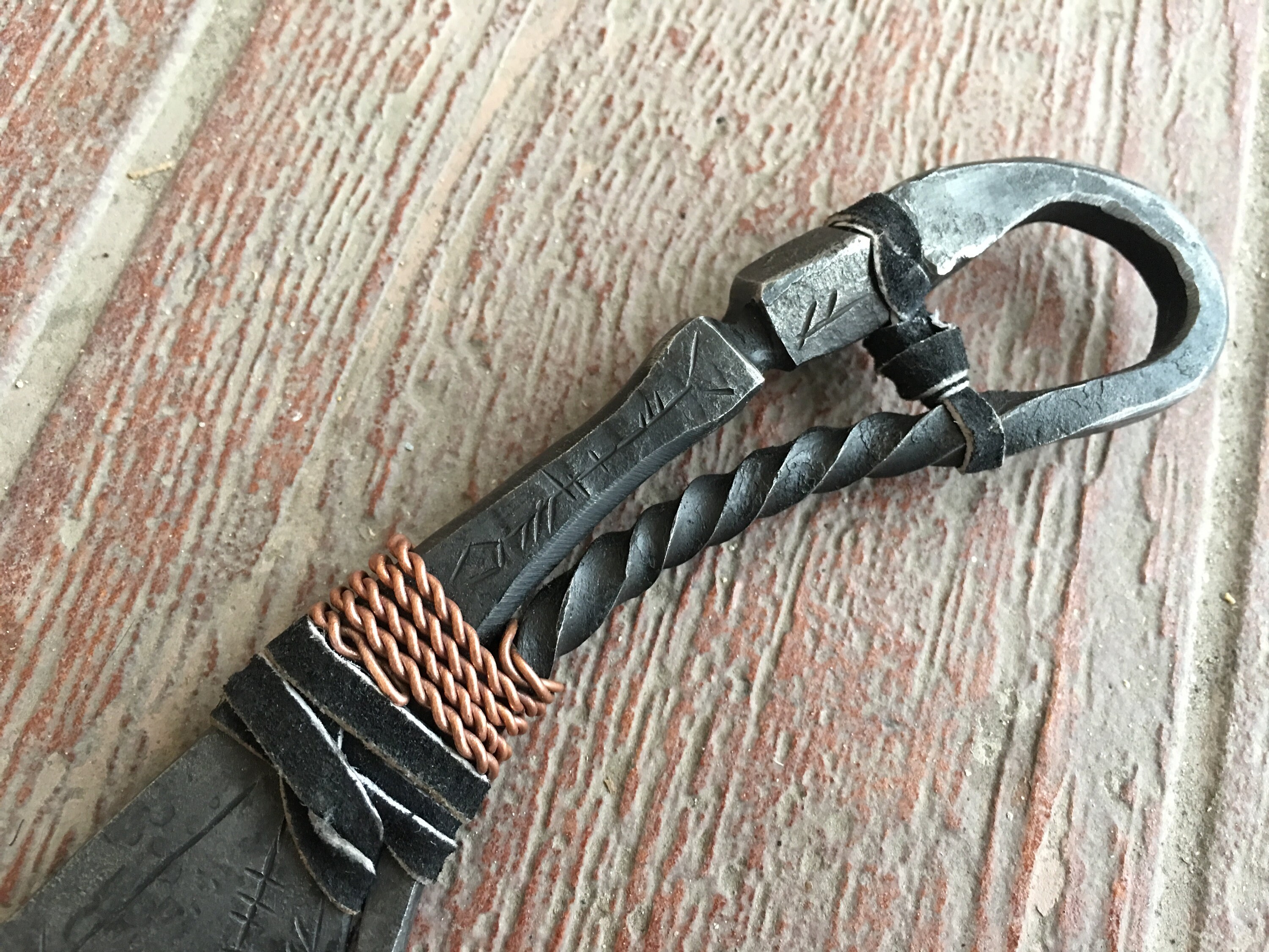 Rune knife runic rune mens rune gifts rune carving rune | Etsy