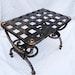 Hand Forged Chair Wrought Iron Chair Iron Stool Garden - Etsy