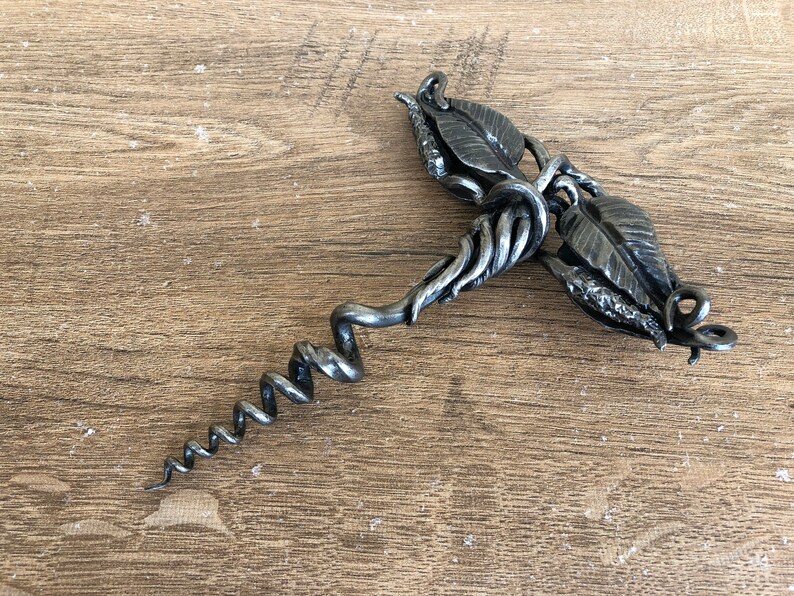 Corkscrew Cork Screw Bottle Opener Kitchen Decor Mens - Etsy