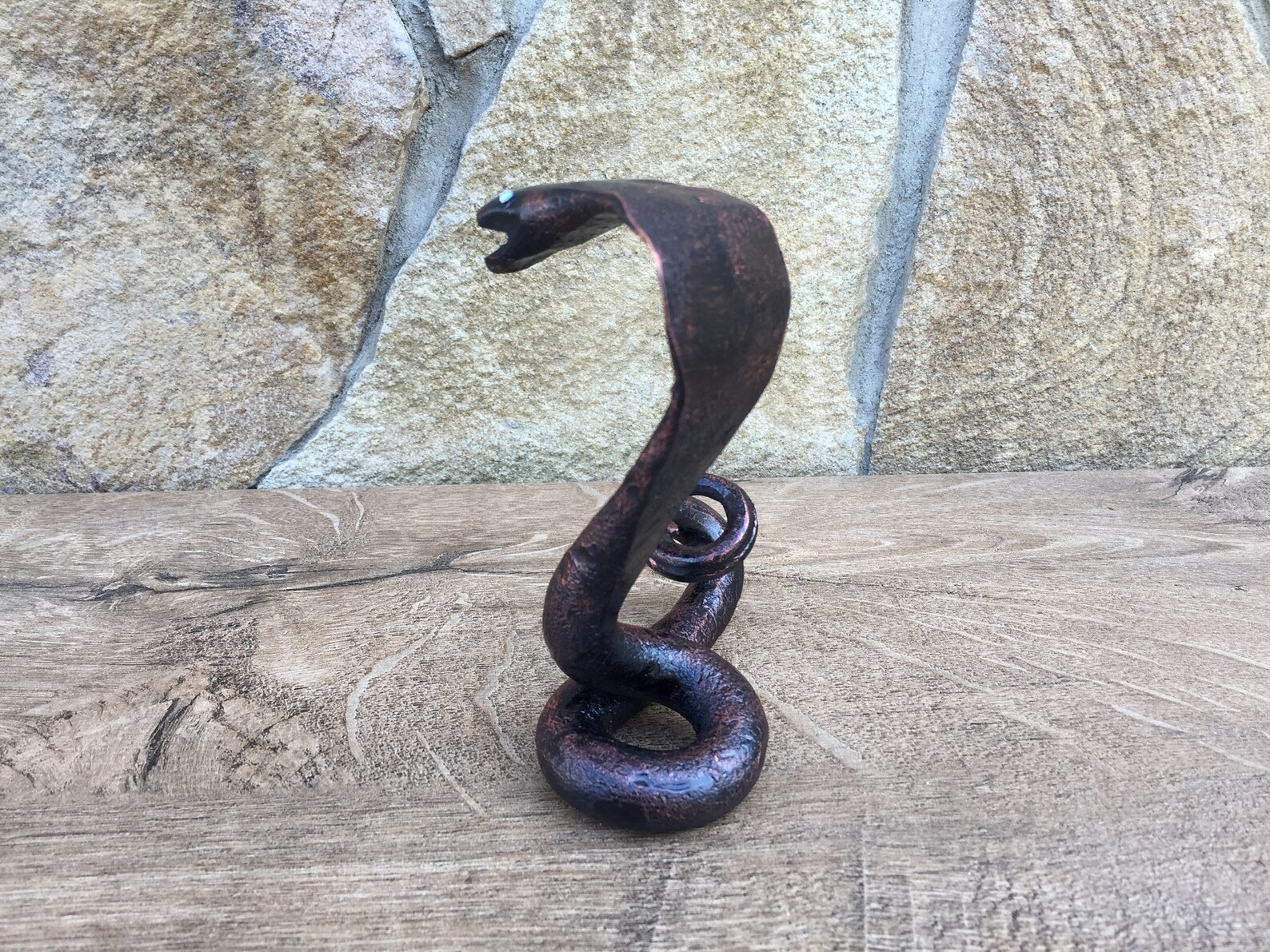Hand Forged Snake Iron Snake Iron Cobra Home Decor Ideas - Etsy