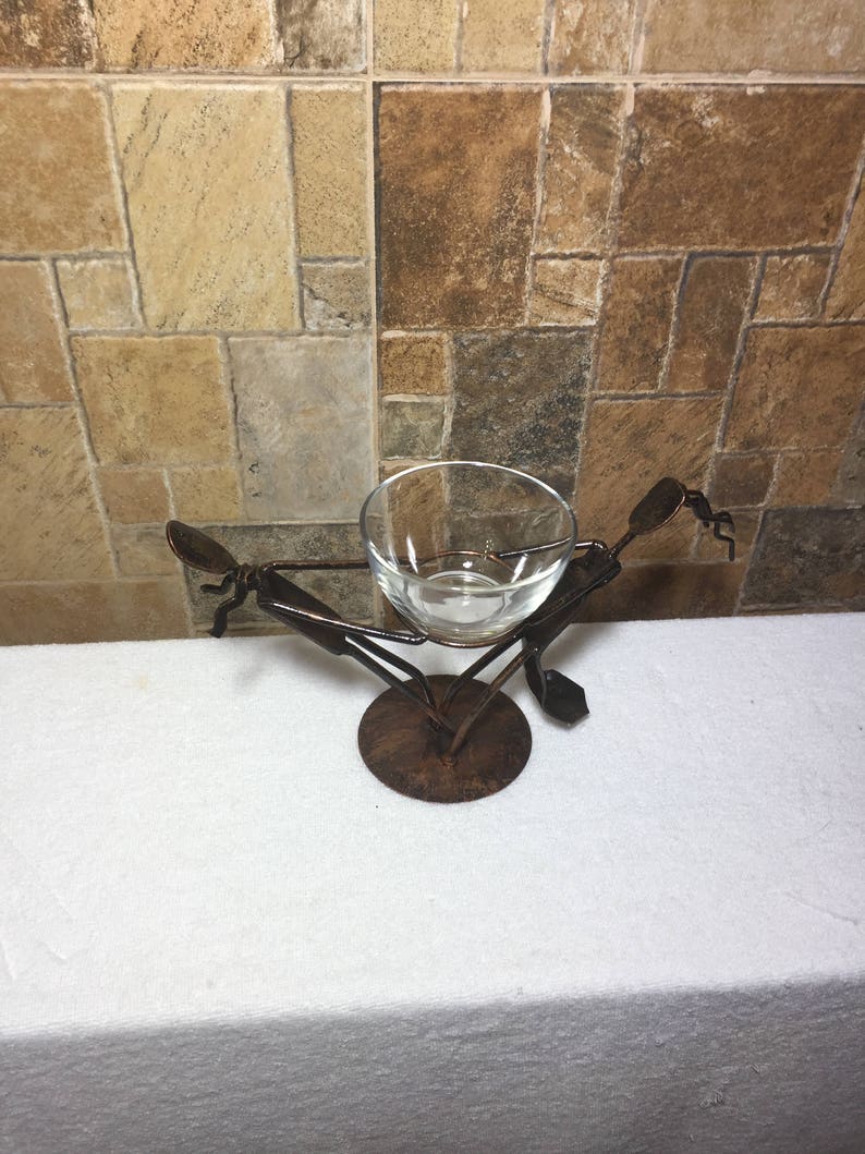 Hand Forged Candle Holder 6th Anniversary Gift Iron Gift for - Etsy