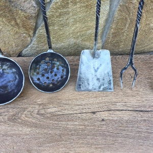 Medieval Cutlery, Ladle, Ladle Water Dipper, Spatula, Fork, Spoon ...