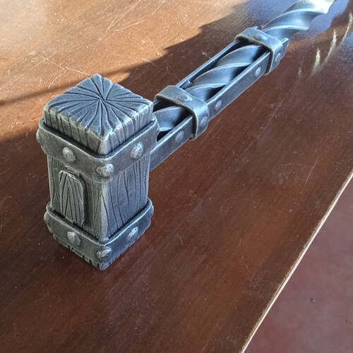 Walking Stick Viking Hammer | Etsy