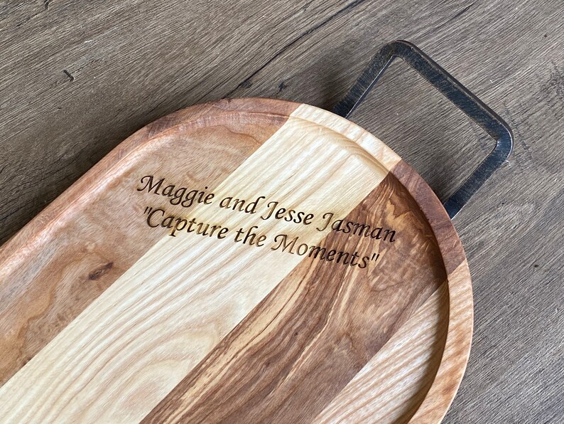 BBQ Tray, Tray Decor, Serving Board, Wooden Gift, Wooden Anniversary ...