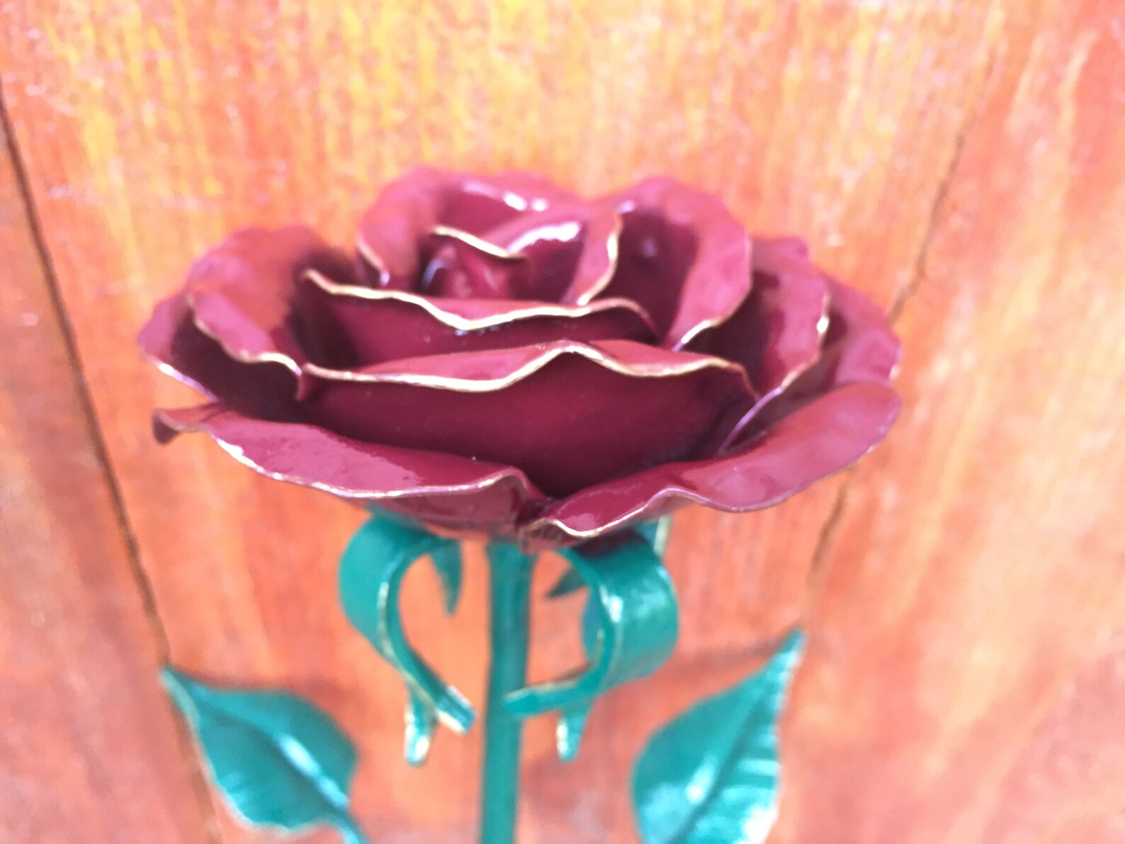 Iron Flower 6th Anniversary Gift for Her Metal Bouquet Iron - Etsy