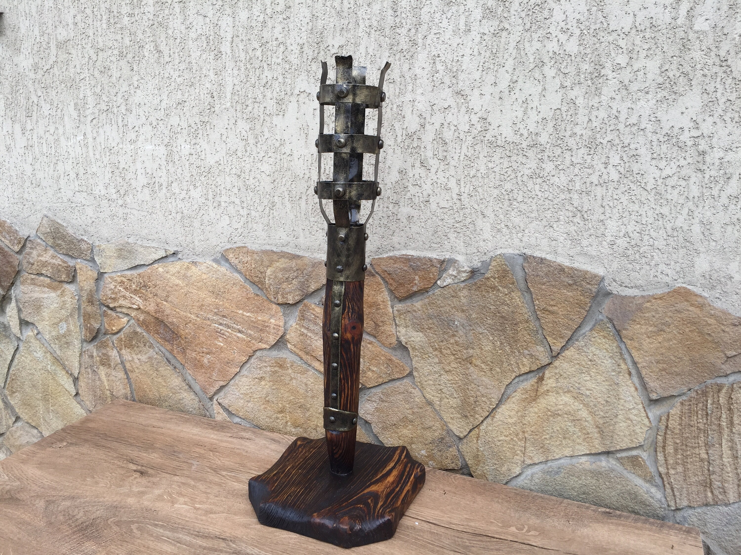 Viking lantern viking torch viking lamp hand forged lamp | Etsy