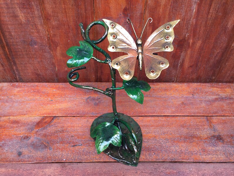 Hand Forged Butterfly Iron Gift Engraved Gift Iron | Etsy