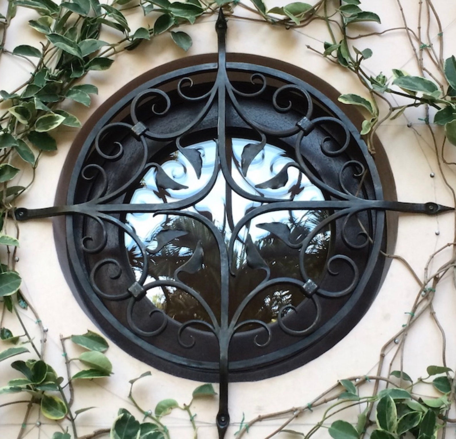 Window Grate, Window Grille, Rose, Metal Panel, Grate, Panel, Balcony ...