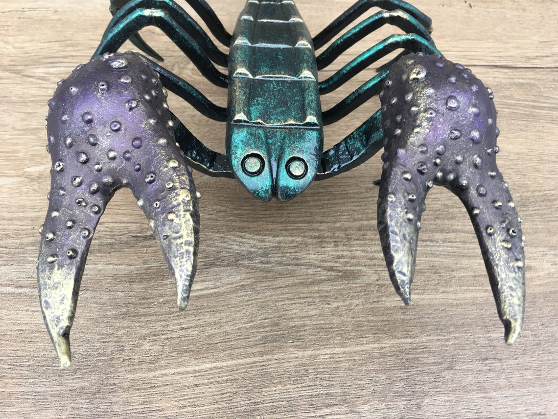 Hand Forged Scorpion Metal Scorpion Metal Art Metal Art | Etsy