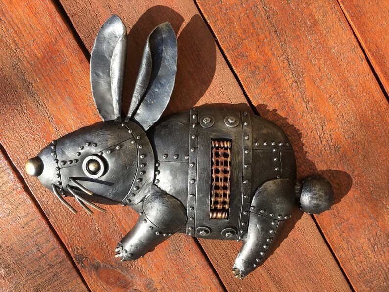 Steampunk Rabbit Steampunk Animals Steampunk Painting - Etsy