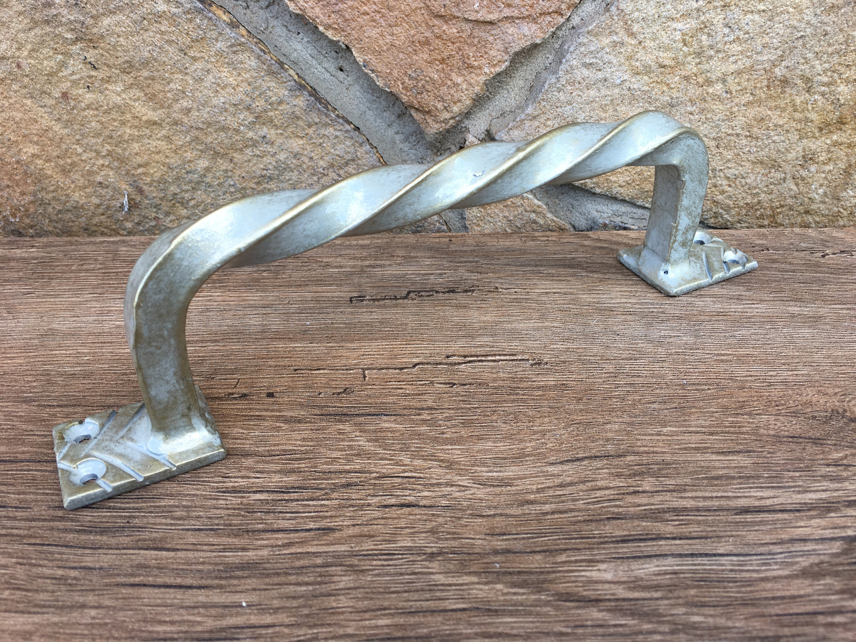 Barn door handles steampunk door pulls metal sculpture | Etsy