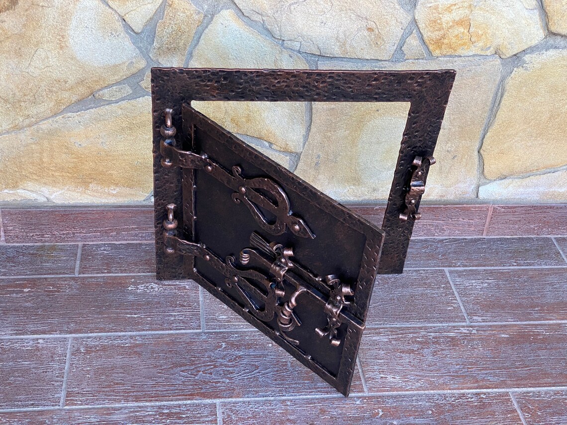 Oven Door Furnace Door Stove Door Rustic Oven Door Furnace | Etsy