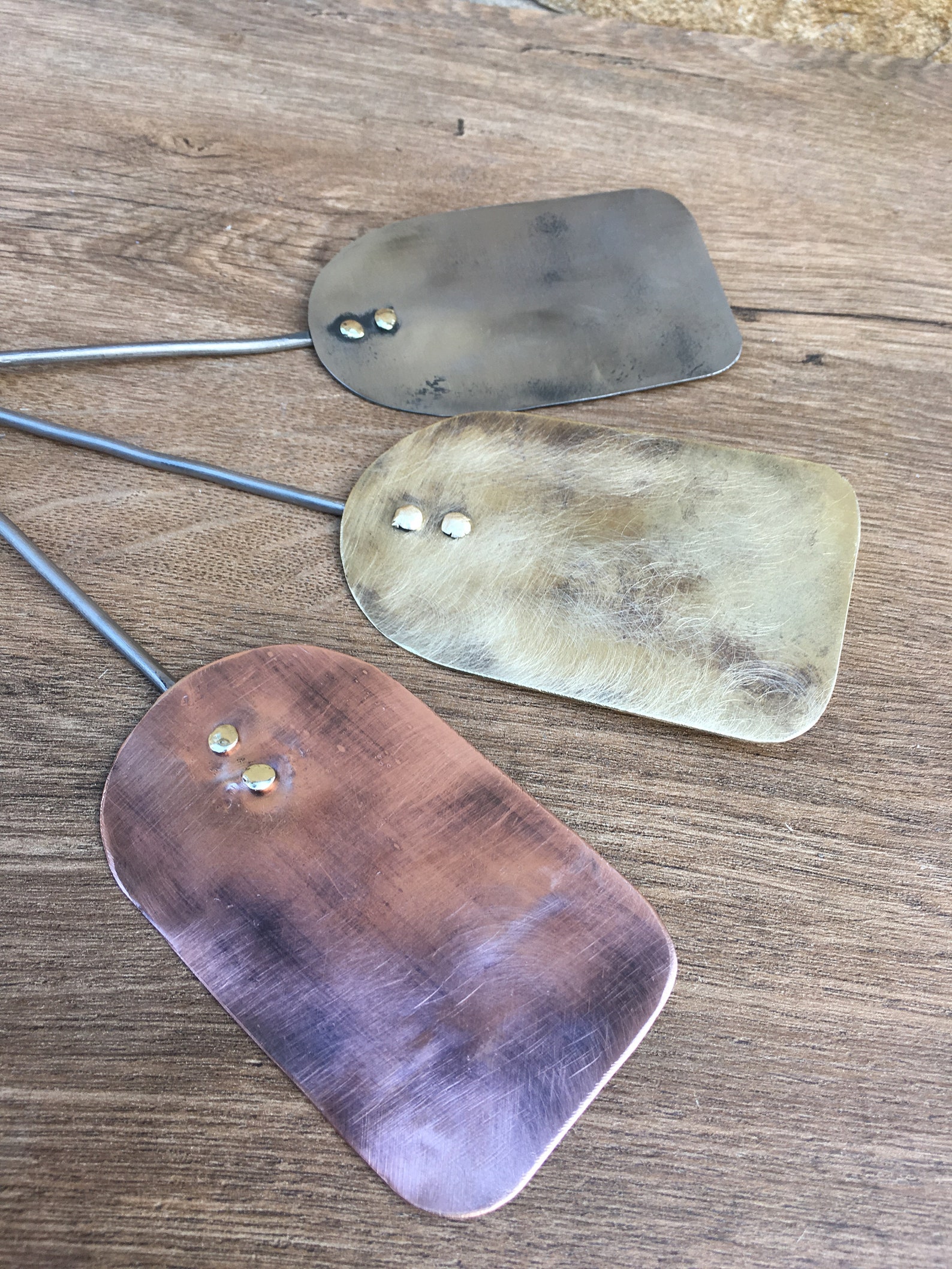 Spatula Set Moms Gift Bronze Spatula Copper Spatula - Etsy