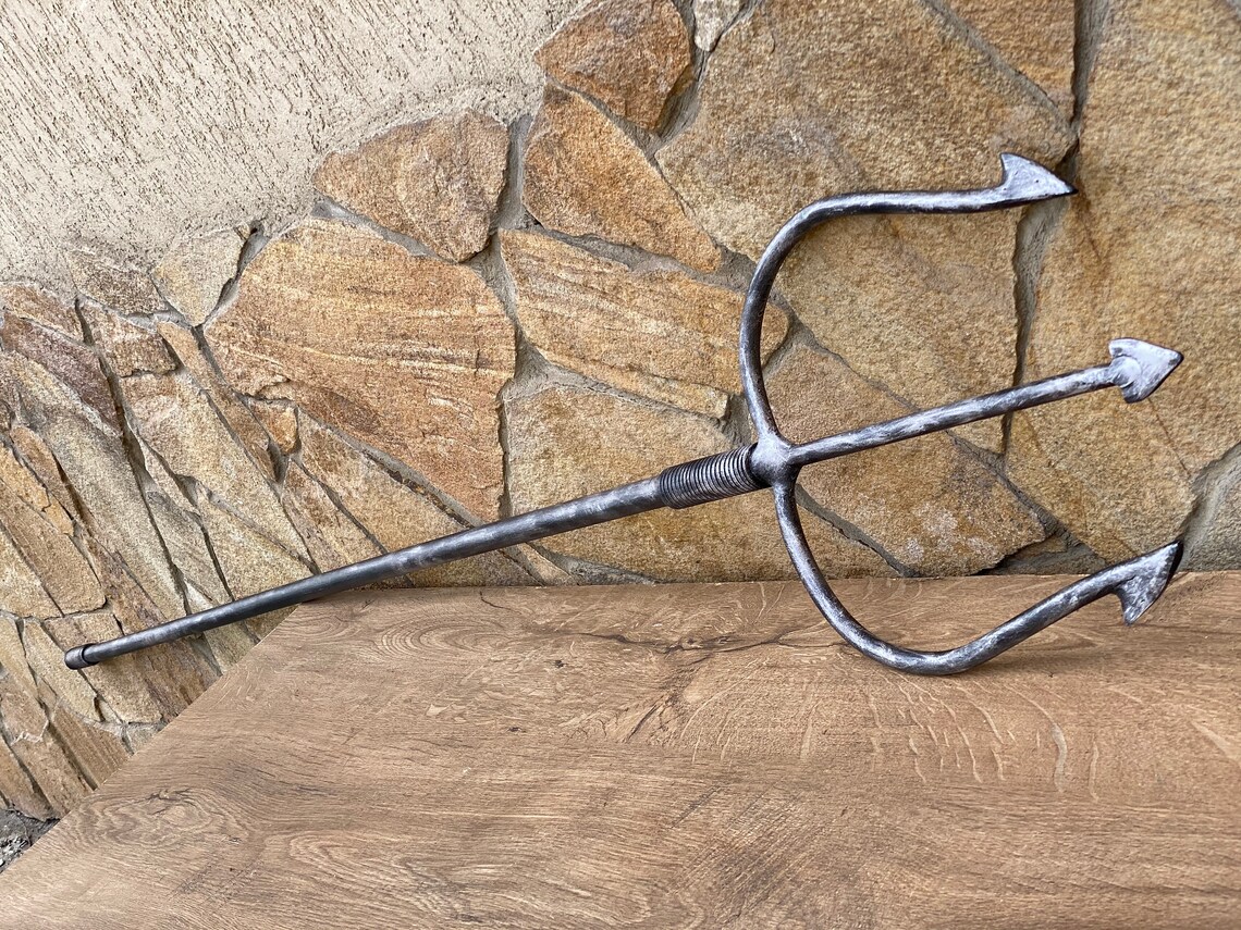 Viking Trident Trident Neptune Decor Trident Cosplay | Etsy