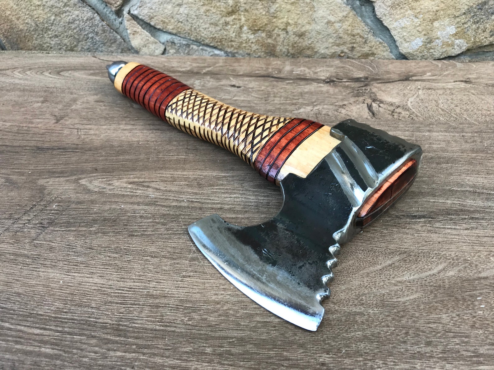 Viking Axe Knife Mens Gifts Viking Runic Axe Runes - Etsy