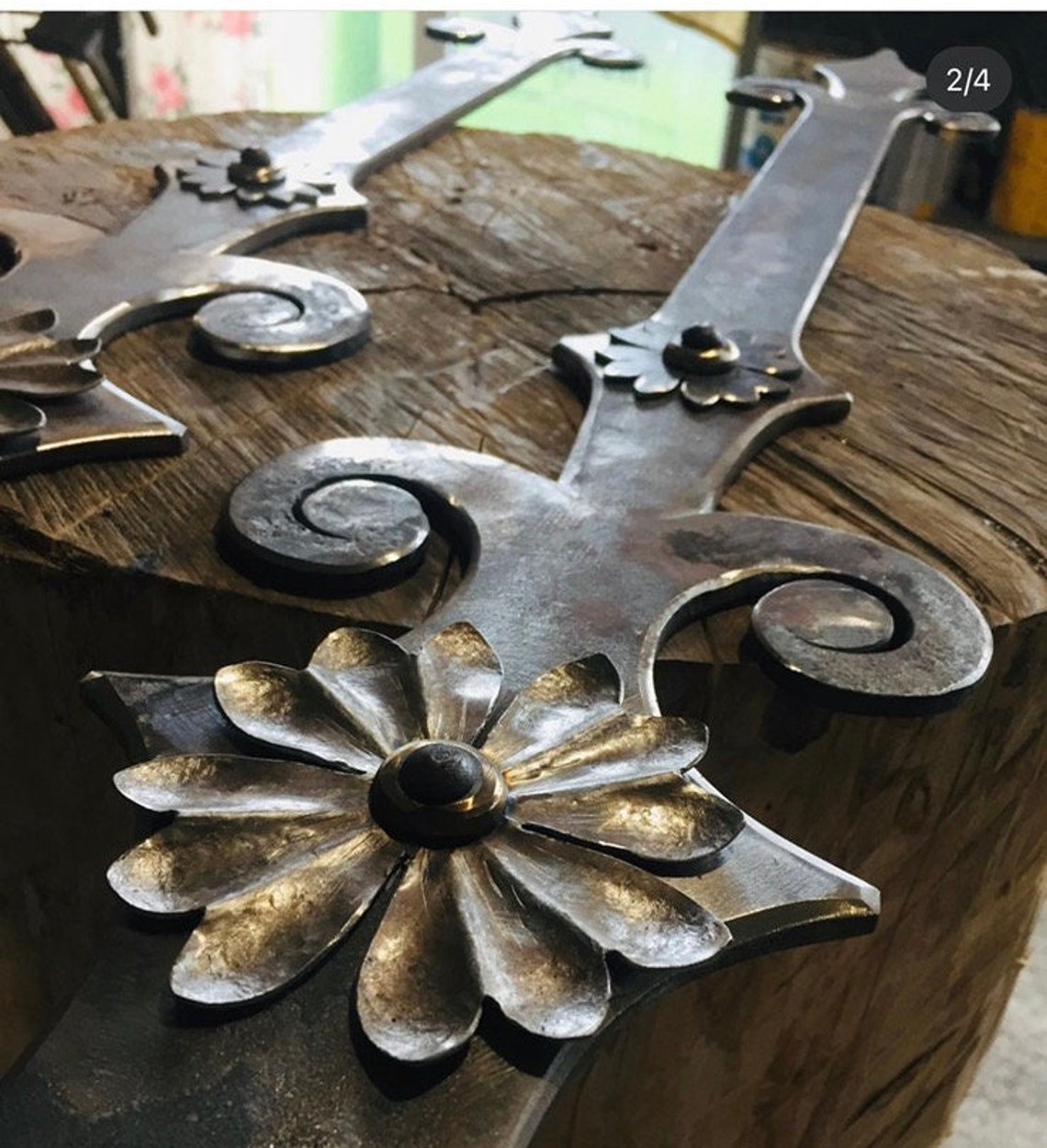 Gate Hinges Medieval Door Hinge Middle Ages Shutter Hinge - Etsy