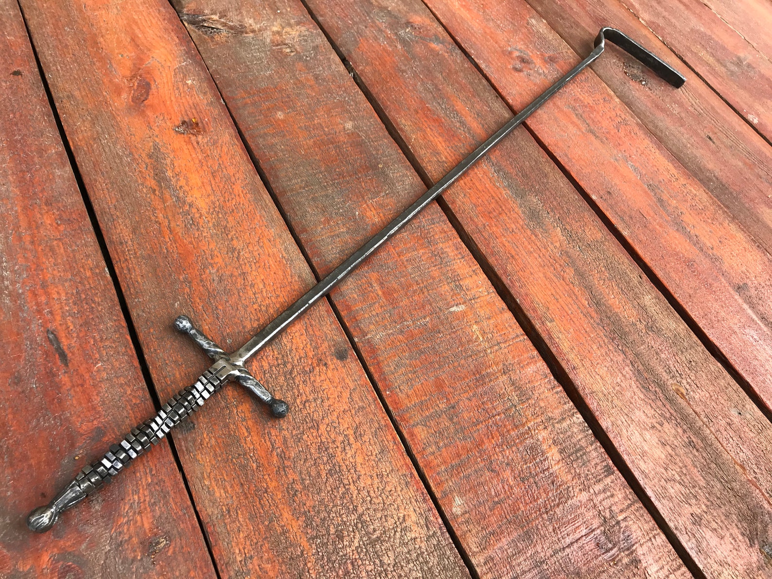 Fire Poker Christmas Sword Mens Gift BBQ Gift Fireplace - Etsy