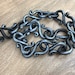 Hand Forged Chain Medieval Chain Iron Chain Plant Hanger - Etsy