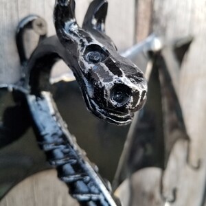 Key Holder, Dragon, Hook, Medieval, Key Hanger, Towel Ring, Christmas ...