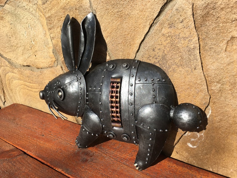 Steampunk Rabbit Steampunk Animals Steampunk Painting - Etsy