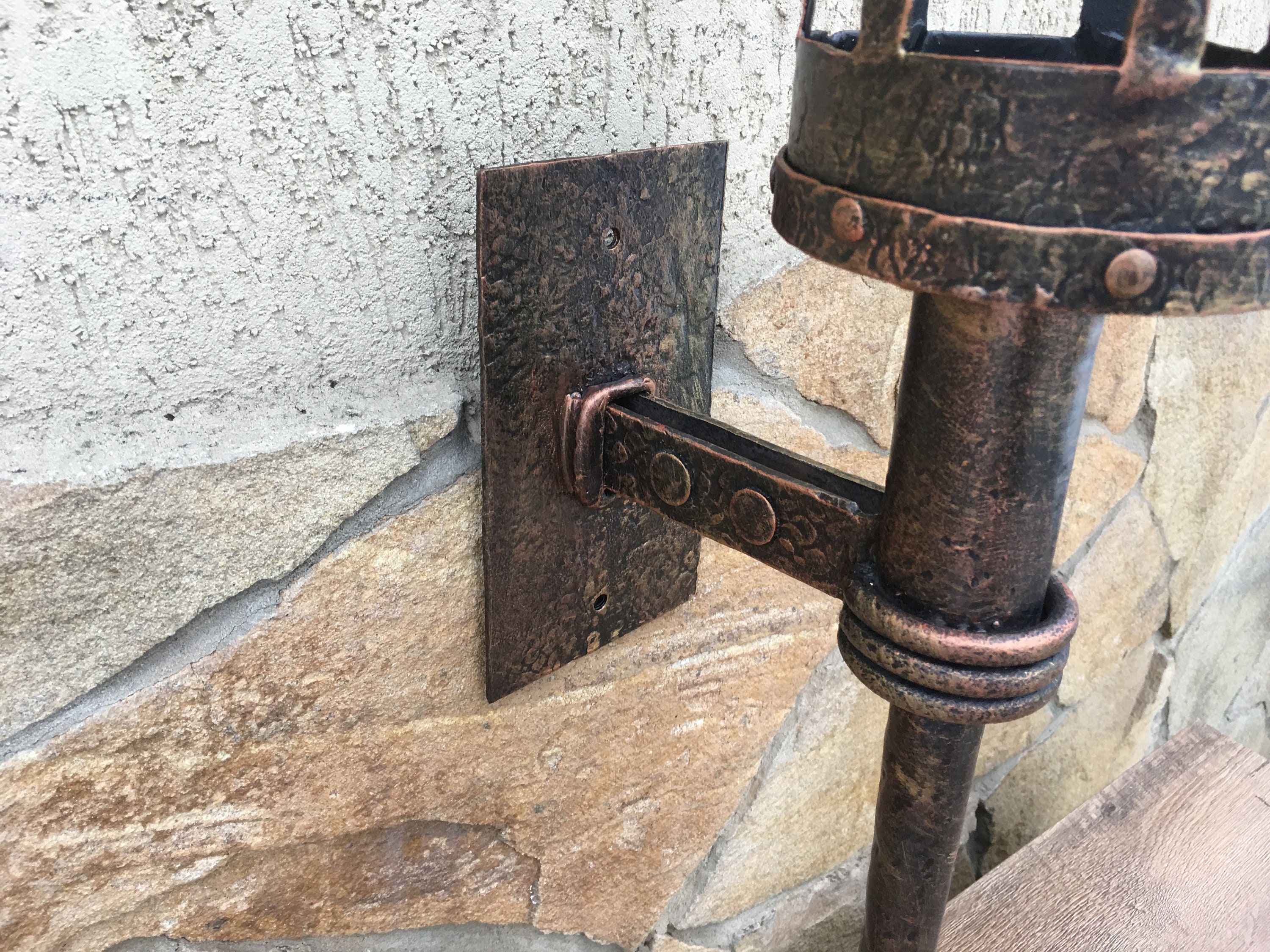 Wall Sconce Viking Lamp Viking Light Castle Light Medieval | Etsy