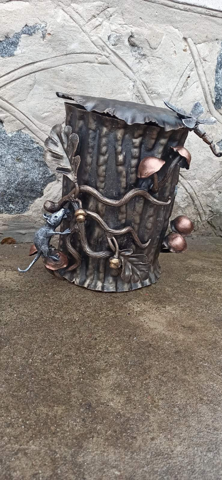 Wall Mailbox Mailbox Locking Mailbox Animal Gift Postbox | Etsy