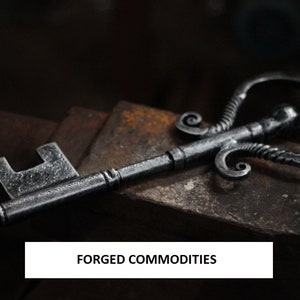 Medieval Key Key Hand Forged Key Lock Hardware Decorative | Etsy