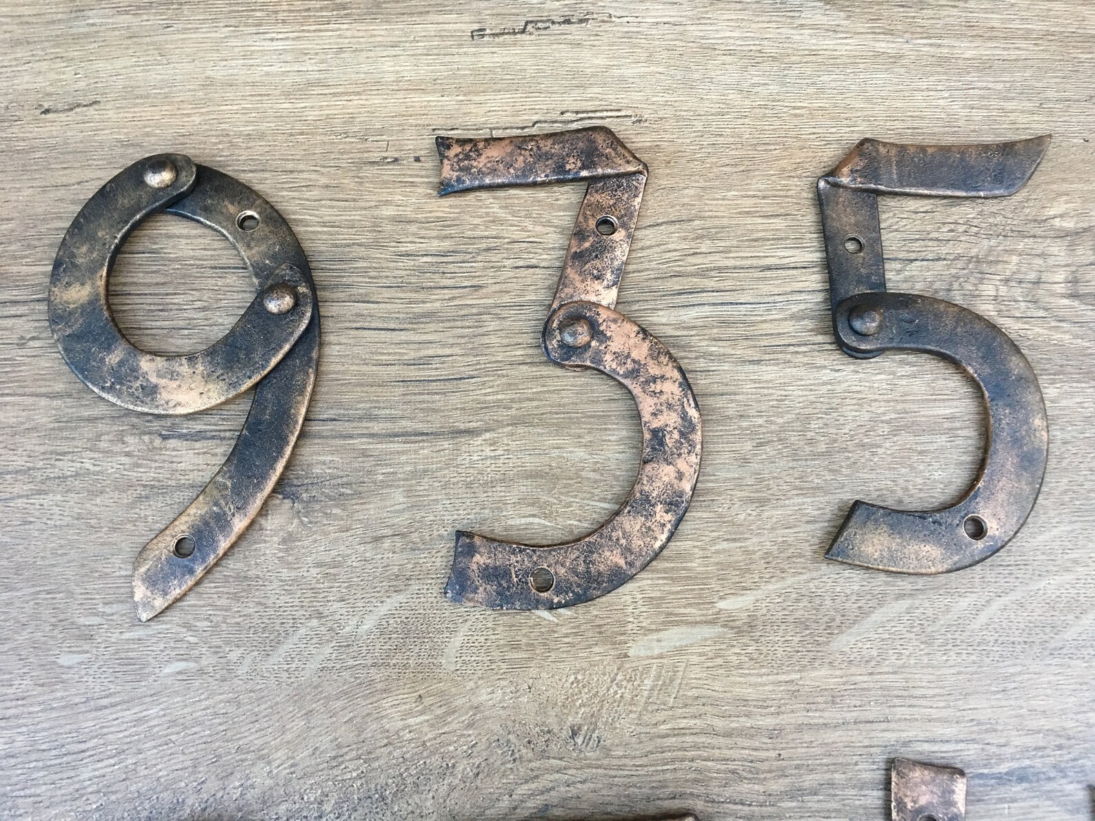 House Numbers House Number Plaque House Numbers Metal | Etsy