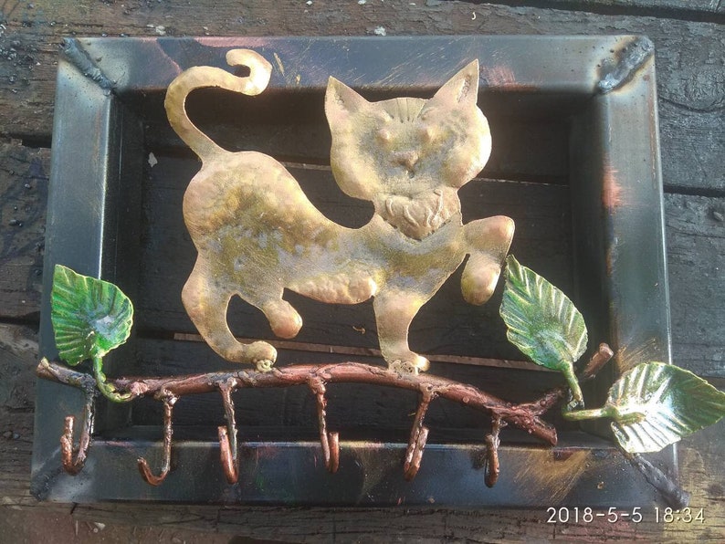 Cat leash holder cat leash hook cat furniture cat shelf | Etsy