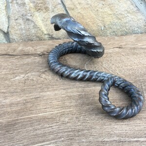 Iron Snake, Hand Forged Snake, Metal Snake, Steel Snake, Home Decor ...