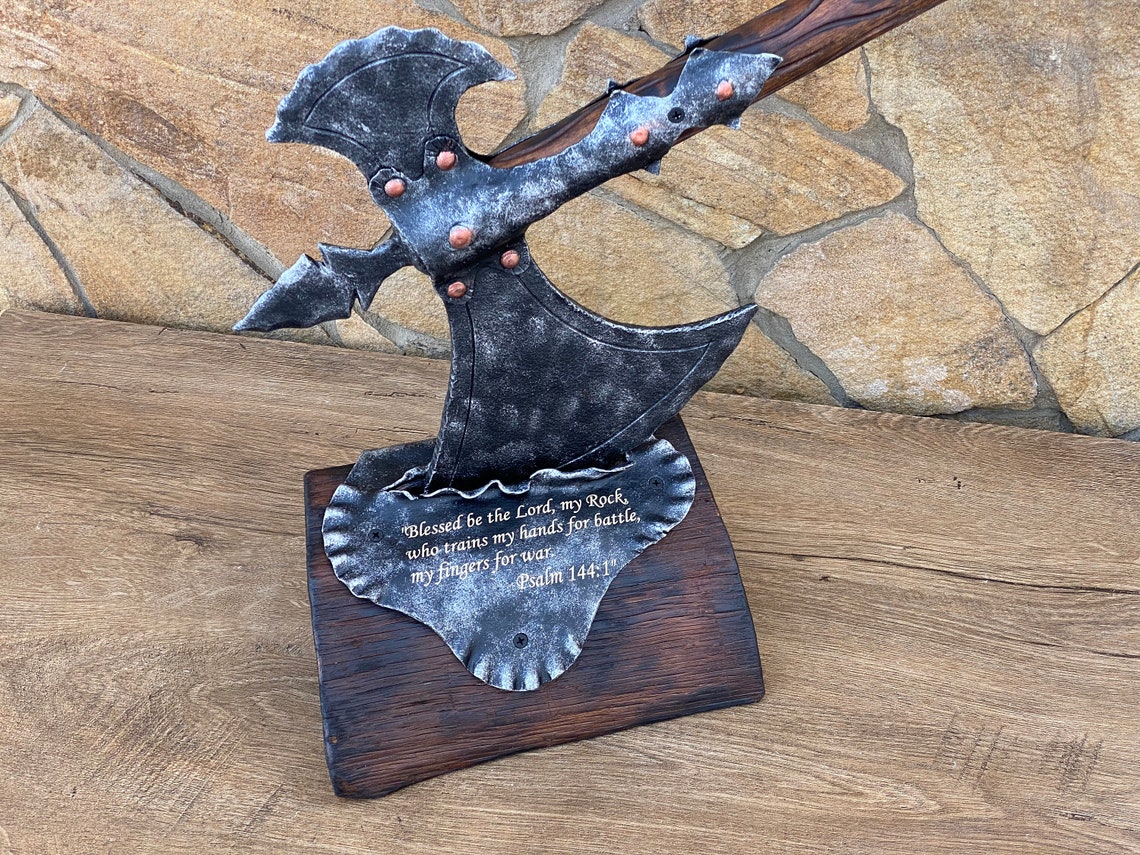 Axe Holder Axe Stand Viking Axe Medieval Decor | Etsy
