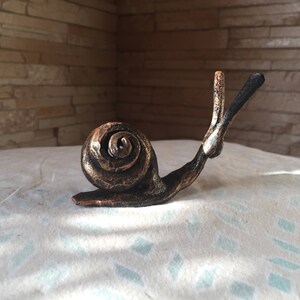A Set of 3 Hand Forged Snails, Metal Sculpture, Metal Statue, Metal ...