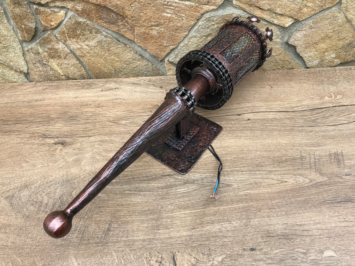 Steampunk sconce wall sconce industrial sconce industrial | Etsy