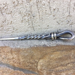 Stainless Steel Viking Skewer, Food Pricker, Hand Forged Skewer, Skewer ...