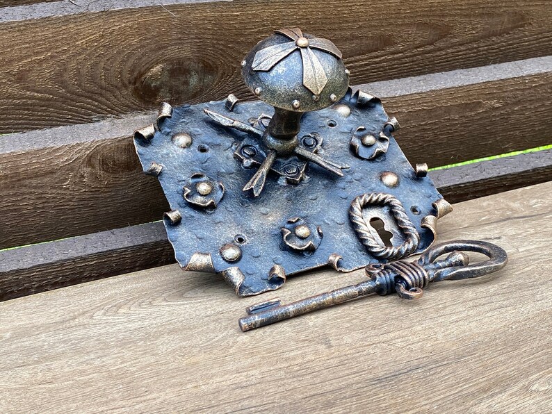 Medieval Lock, Key, Door Pull, Medieval, Door Hardware, Antique Door ...