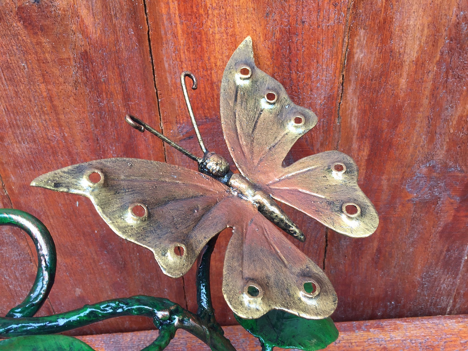 Hand Forged Butterfly Iron Gift Engraved Gift Iron | Etsy