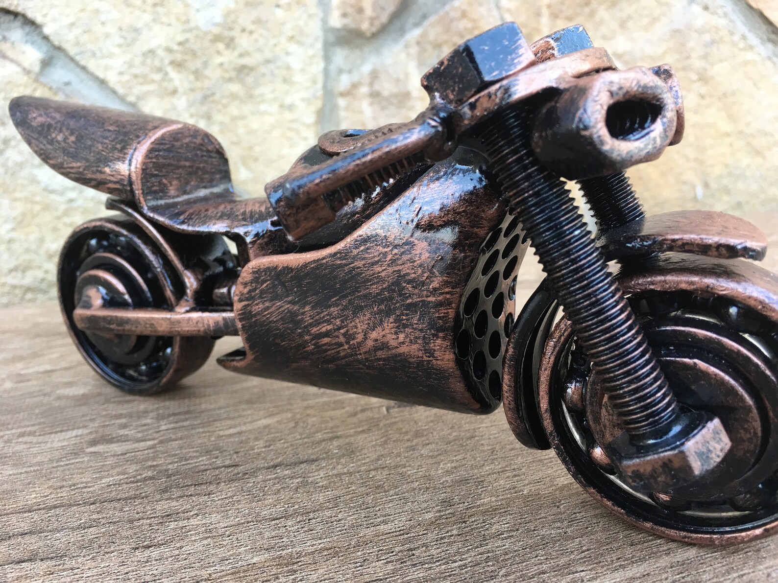 Scrap Metal Motorcycle Steampunk Motorcycle Recycled Bike | Etsy