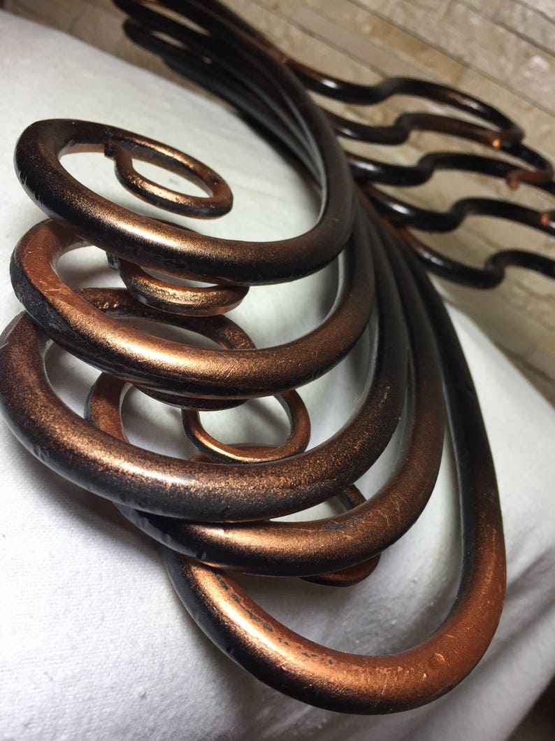 Set of 5 Hangers Forged Metal Hangers for Clothes Clothes - Etsy