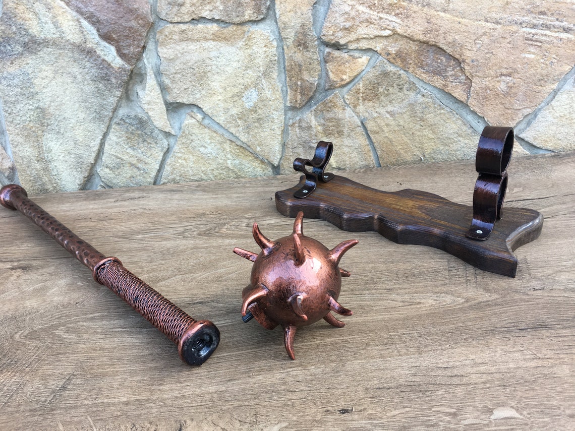Wall mace war mace mace mace weapon mace medieval bear | Etsy