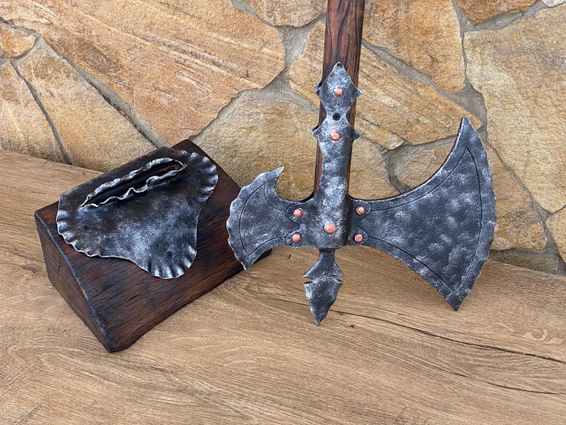 Medieval Axe Decorative Axe Viking Axe Hand Forged Axe | Etsy