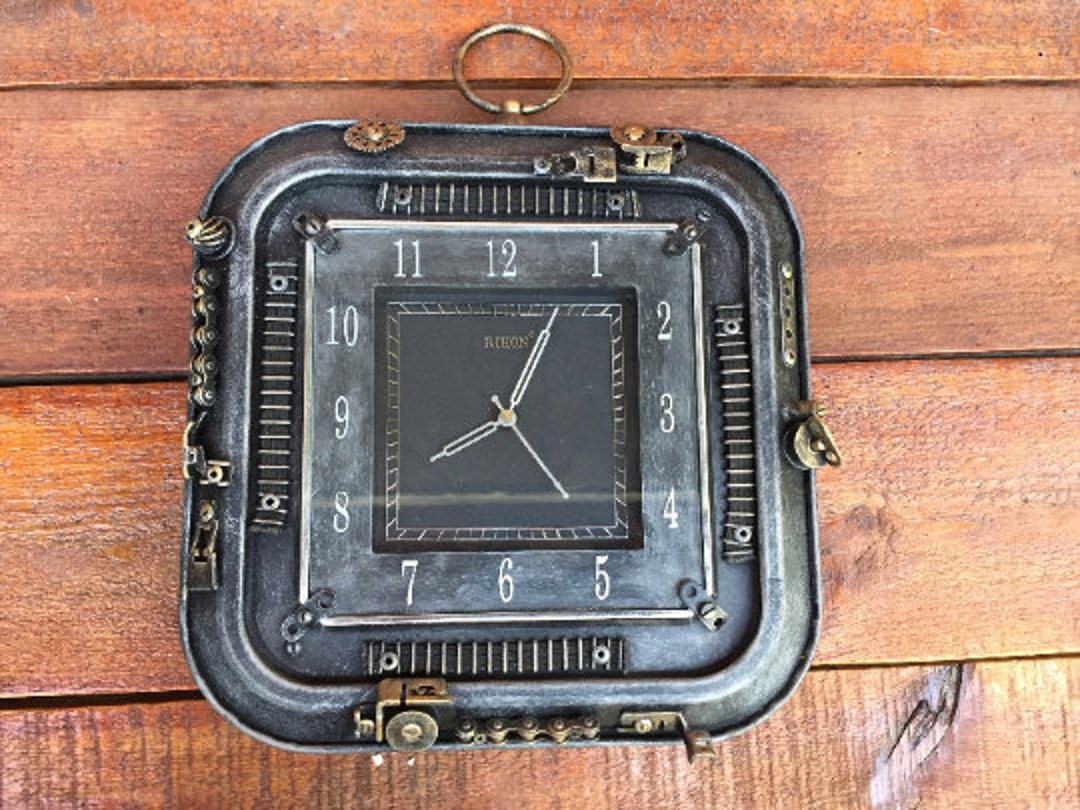 Steampunk Clock, Steampunk Decor, Steampunk Gift, Steampunk Machine ...