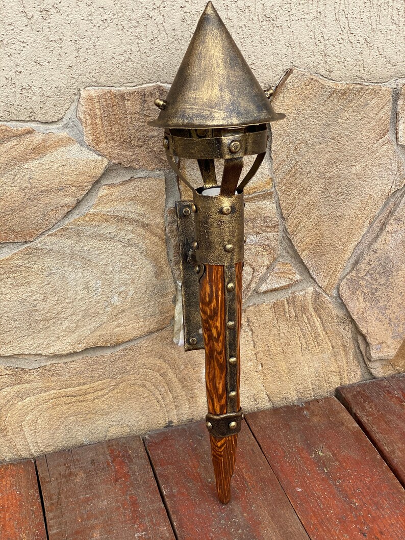 Medieval Sconce Castle Medieval Viking Antique Lamp - Etsy