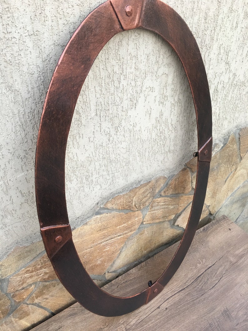 Mirror Hand Forged Mirror Frame Mirror Frame Iron - Etsy