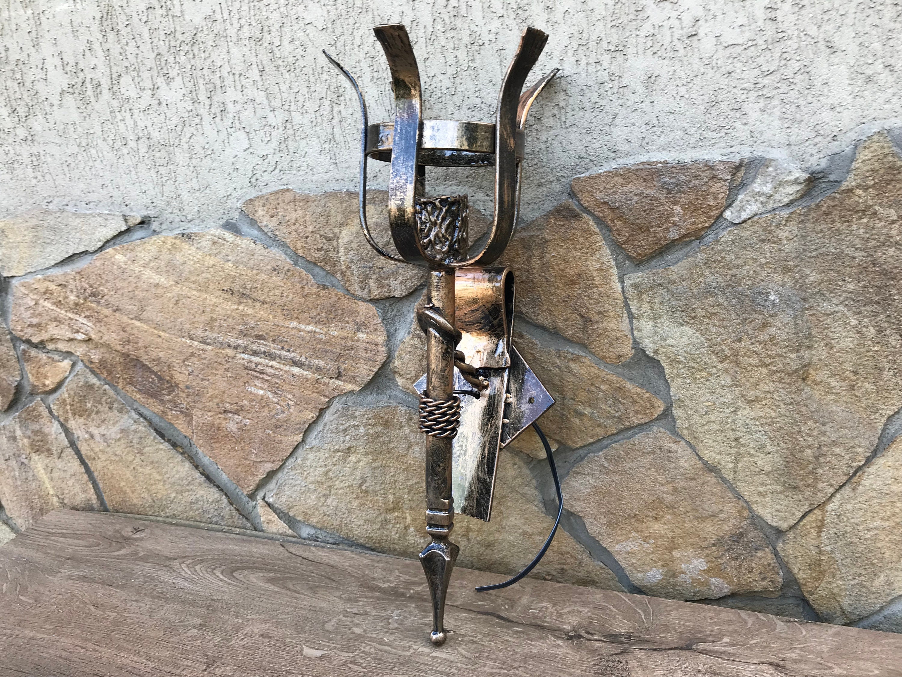 Cottage sconce sconce wall sconce wall torch wall lamp | Etsy