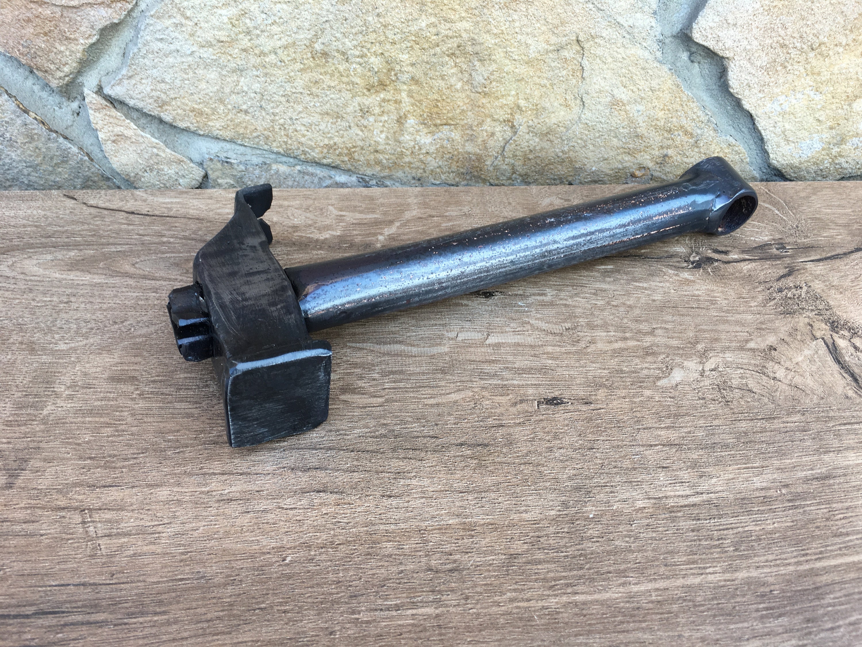 Hand Forged Hammer Claw Hammer Decorative Hammer Viking - Etsy
